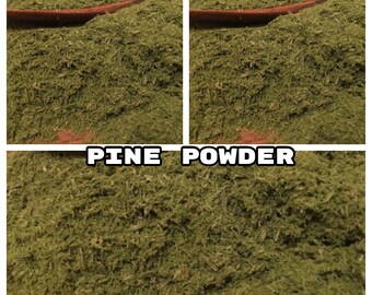 Pine Needle Powder, Spruce Pine picea Grined Pine Needles,70 Gram, 100% ...
