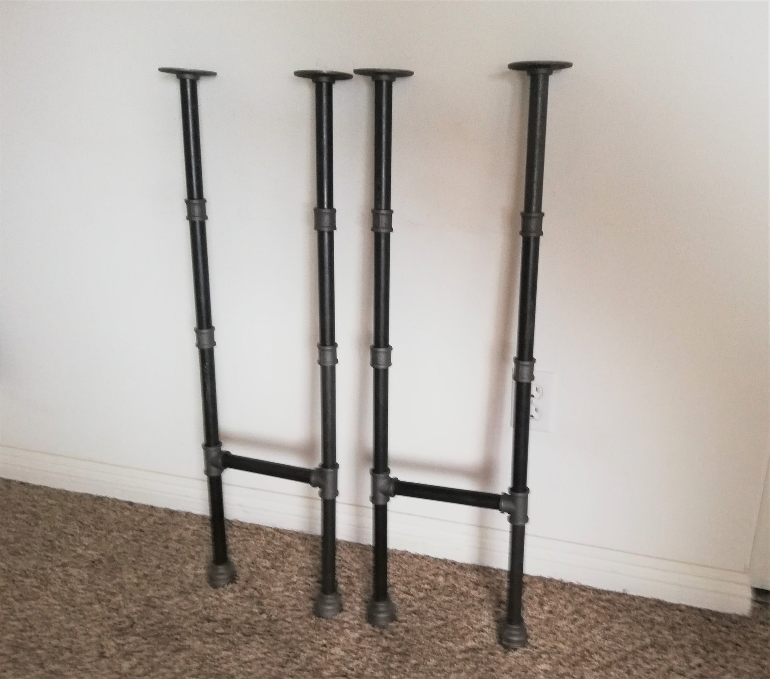 Pipe Legs KIT for Tabletopindustrial Iron Pipe Legs Legs - Etsy