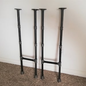 Pipe Legs KIT for Tabletop,industrial Iron Pipe Legs, Legs, Table ...