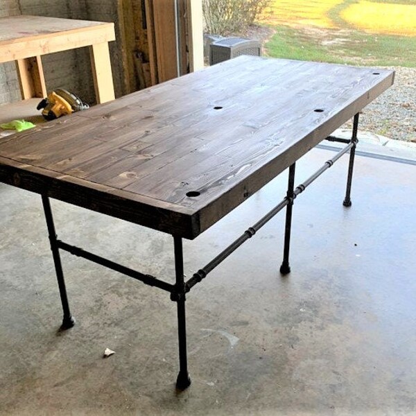 Black Iron Pipe Legs - Etsy