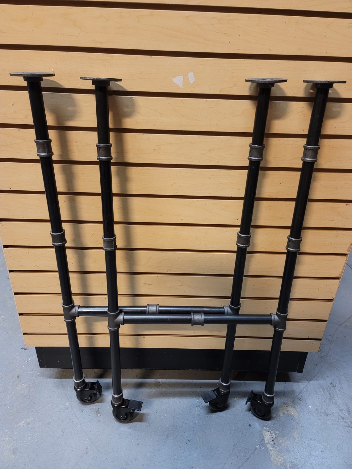 Table Legs With Wheels 25and 4 Locking Mechanismsurban - Etsy