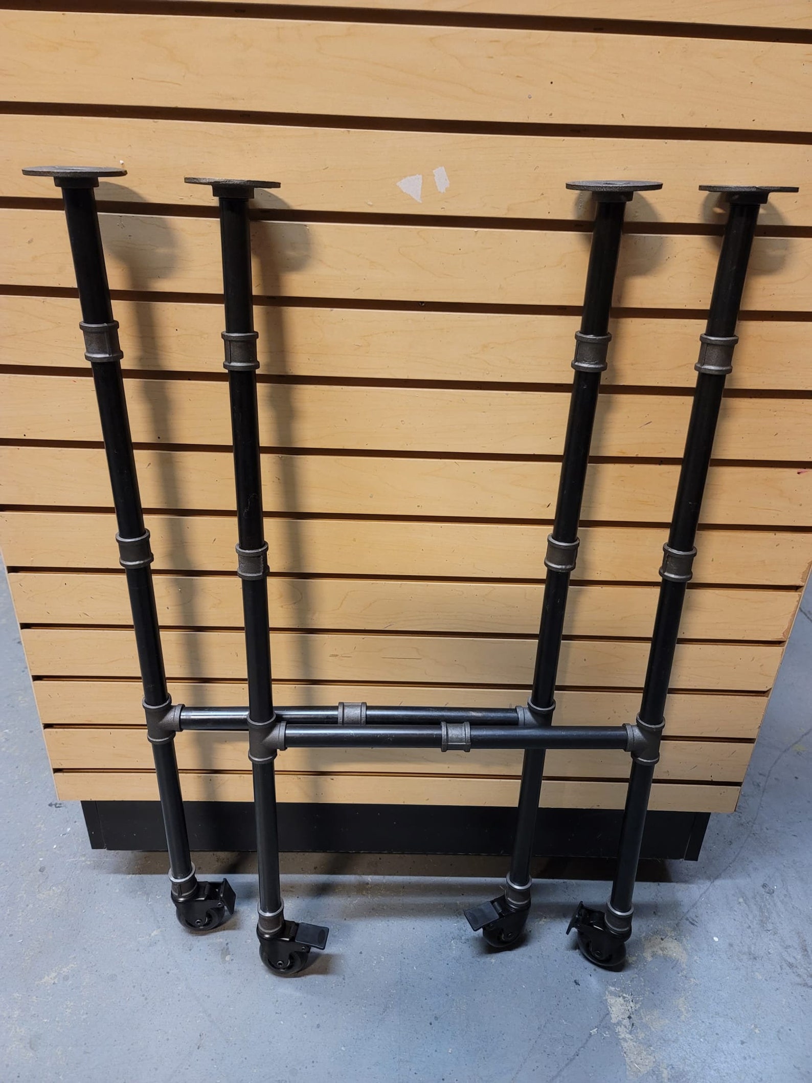 Table Legs With Wheels 25and 4 Locking Mechanismsurban - Etsy