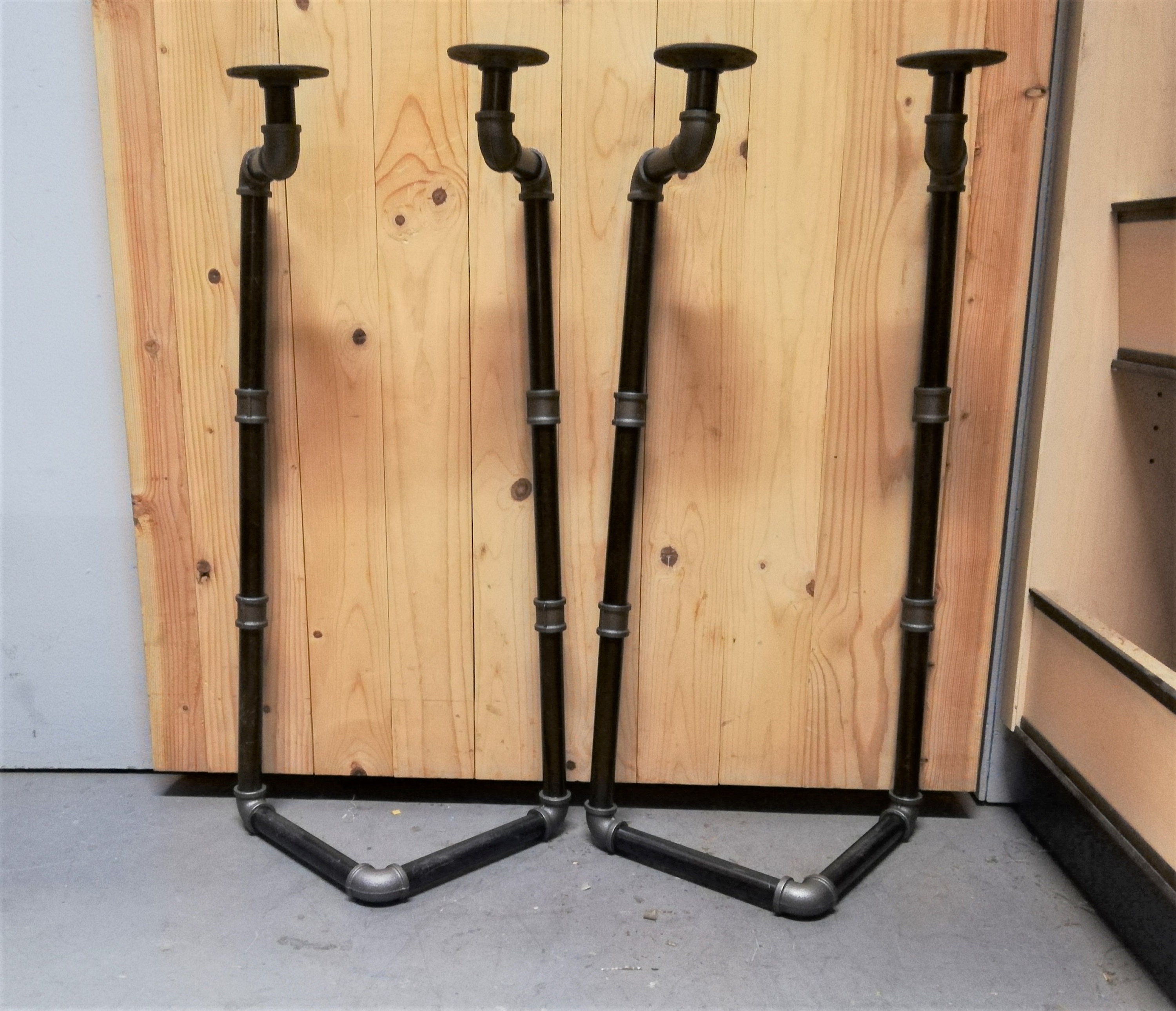 Black Pipe Legs Pipe Table Base Metal Table Legs Industrial - Etsy