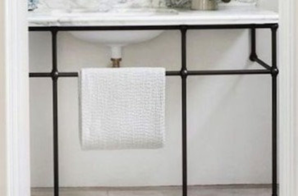 Bathroom Steel Legssink Support pipe Legs for Bathroomheavy | Etsy