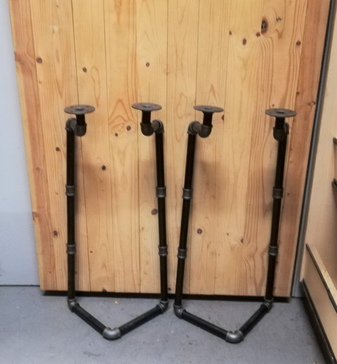 Black Pipe Legs Pipe Table Base Metal Table Legs Industrial - Etsy