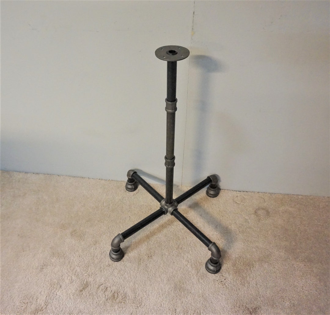 Industrial Steel Pipe Table Legs, DIY Kit - Etsy