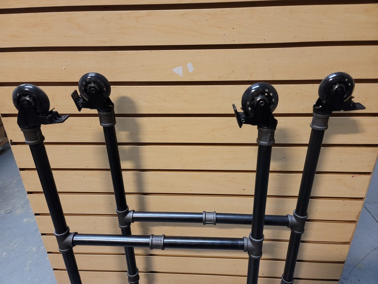 Table Legs With Wheels 25and 4 Locking Mechanismsurban - Etsy