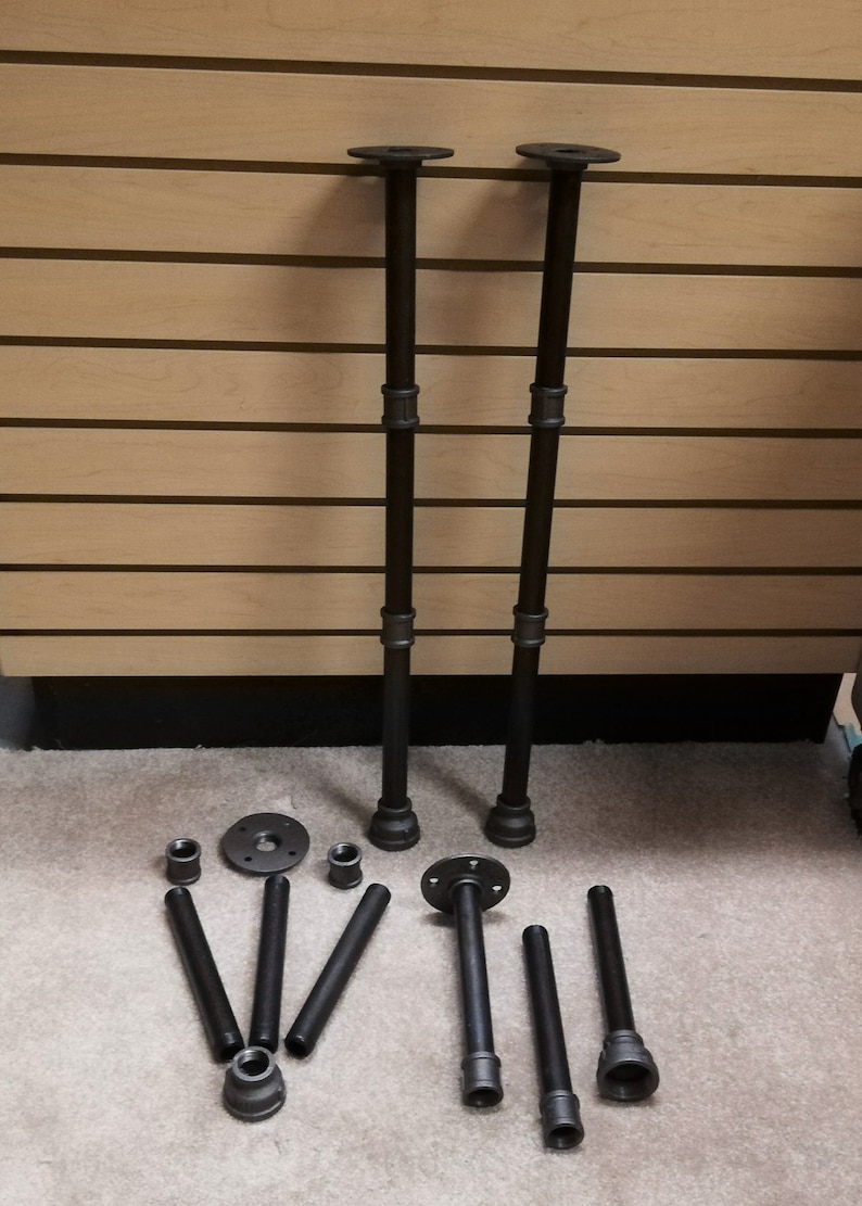 4 Industrial Steel Table Legs Supports Legs Steel Table | Etsy