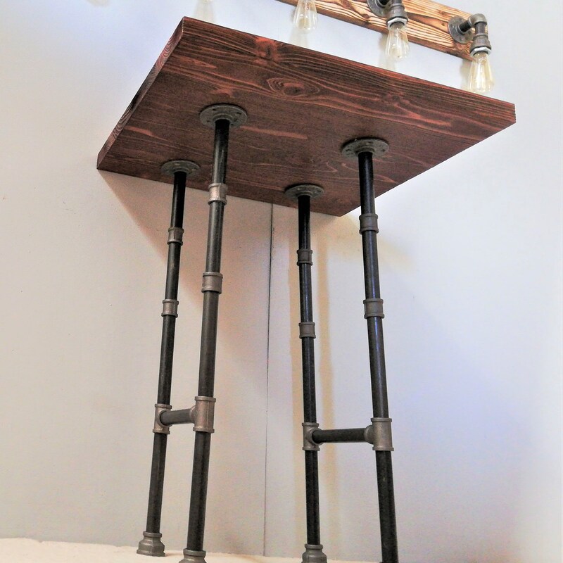 Black Pipe Decor - Etsy