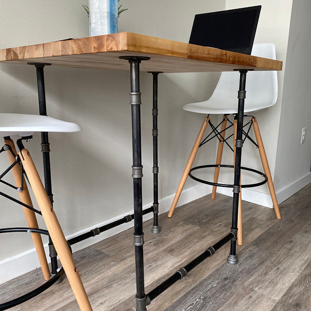 Metal Black Table Legs,dining Table Support,black Pipe Table Legs ...