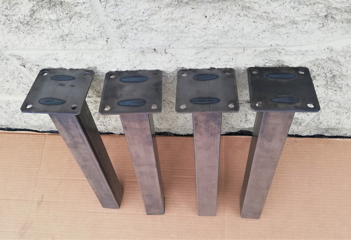 Metal Square Dinning Table Leg Square 2x 2 Steel - Etsy