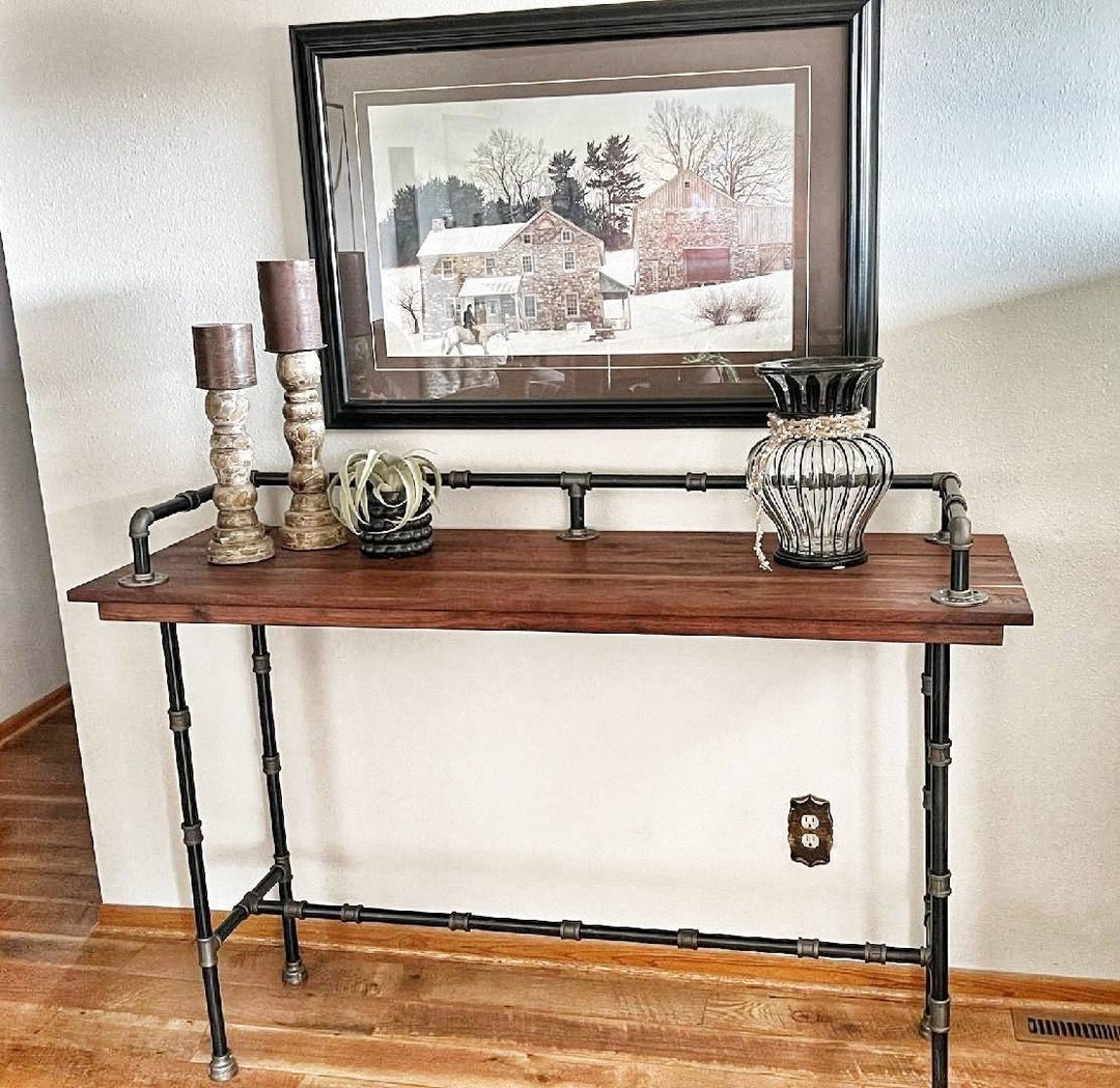 Table Legs 34” High X 16” Wide and Crossbar 53” Long, With Bar Counter ...