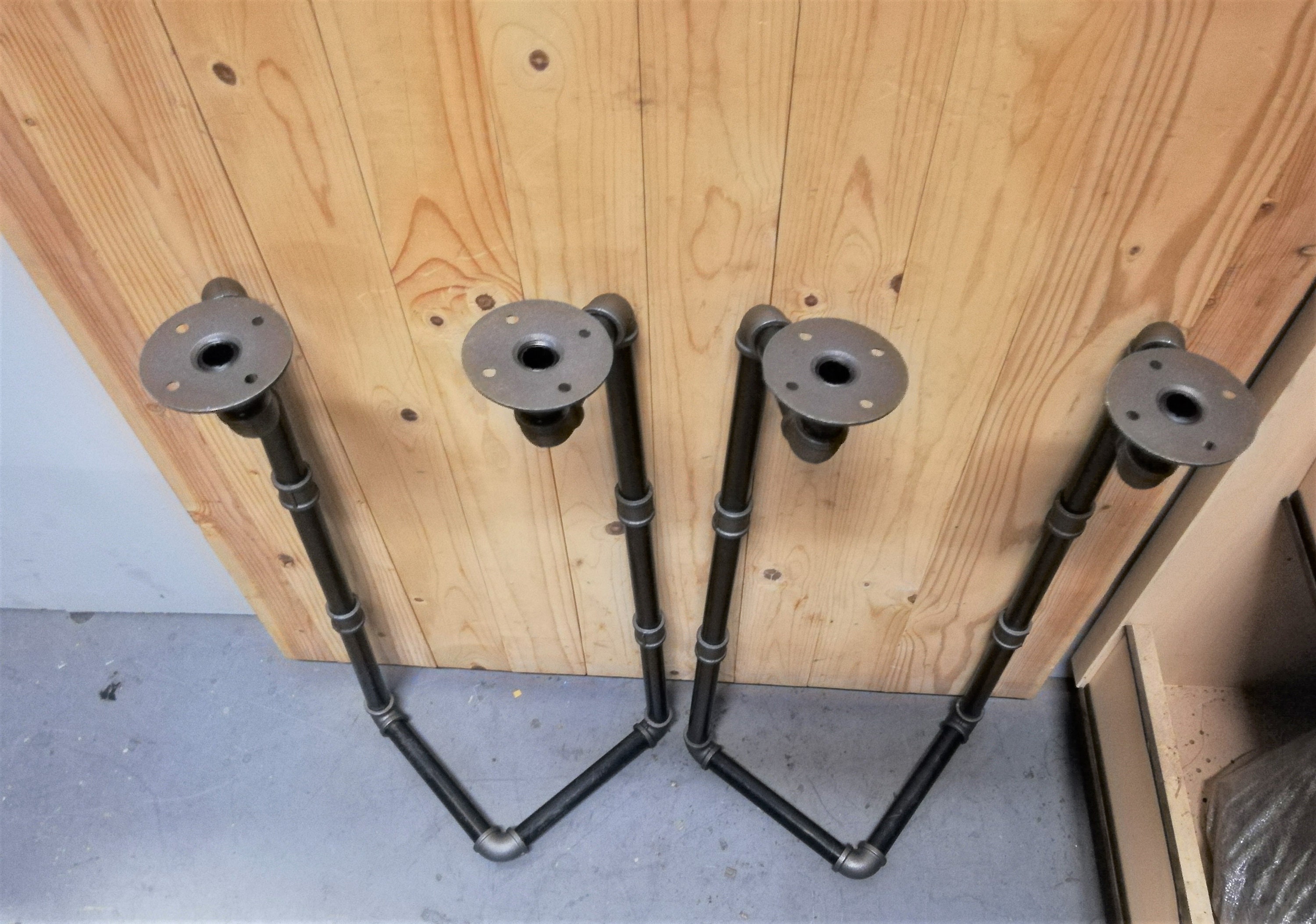 Black Pipe Legs Pipe Table Base Metal Table Legs Industrial - Etsy