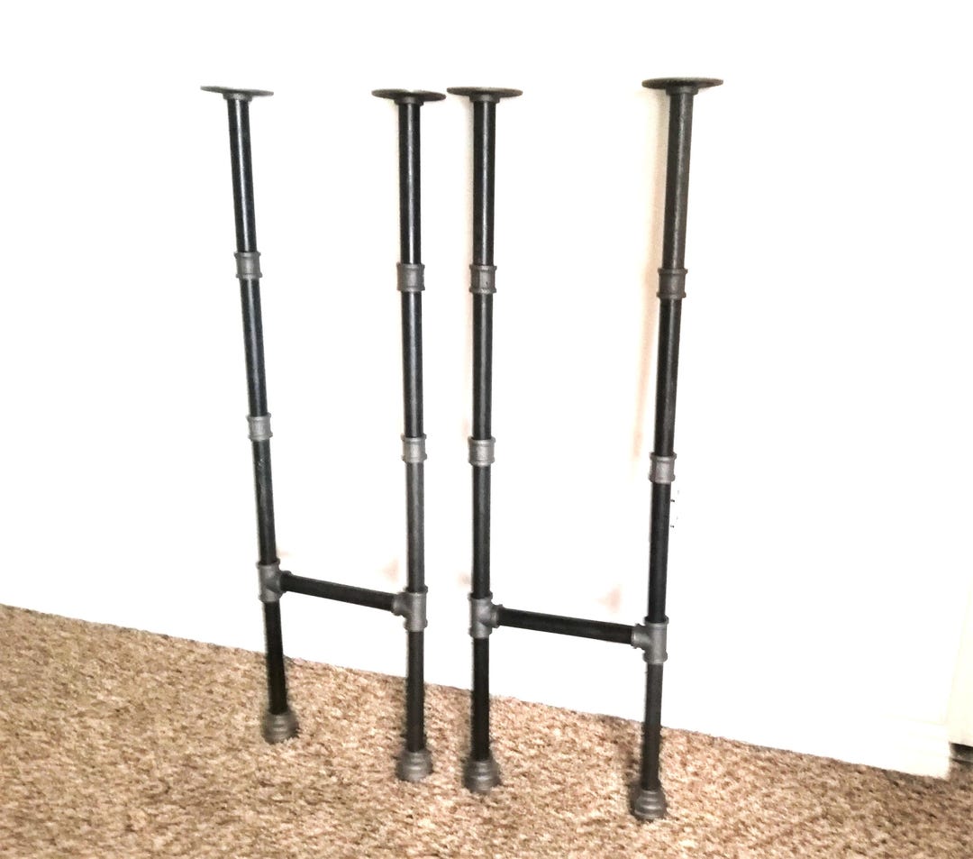 Pipe Legs KIT for Tabletop,industrial Iron Pipe Legs, Legs, Table ...