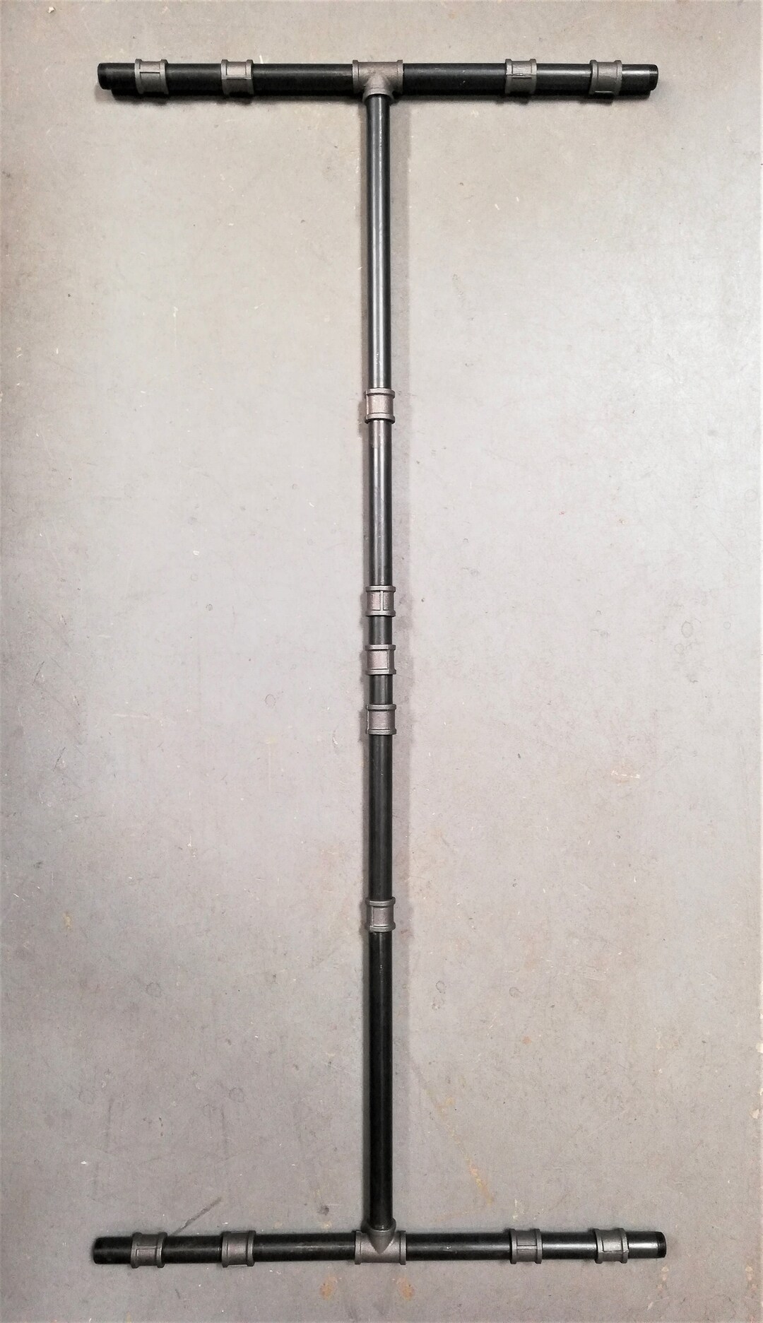 Supporting Crossbar With Fittings,couplings and Additional Pipes, Metal ...