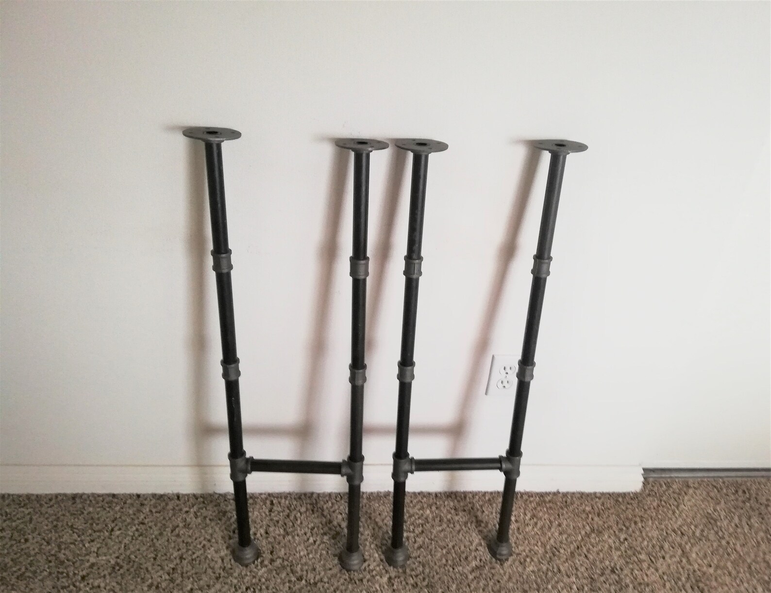Pipe Legs KIT for Tabletopindustrial Iron Pipe Legs Legs - Etsy