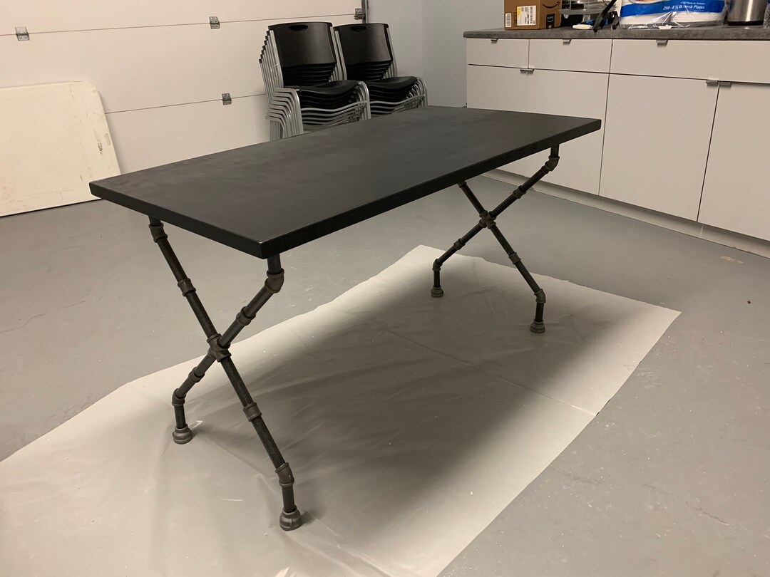 Industrial X Table Legs, Furniture Desk Legs, Heavy Duty Metal Taing ...