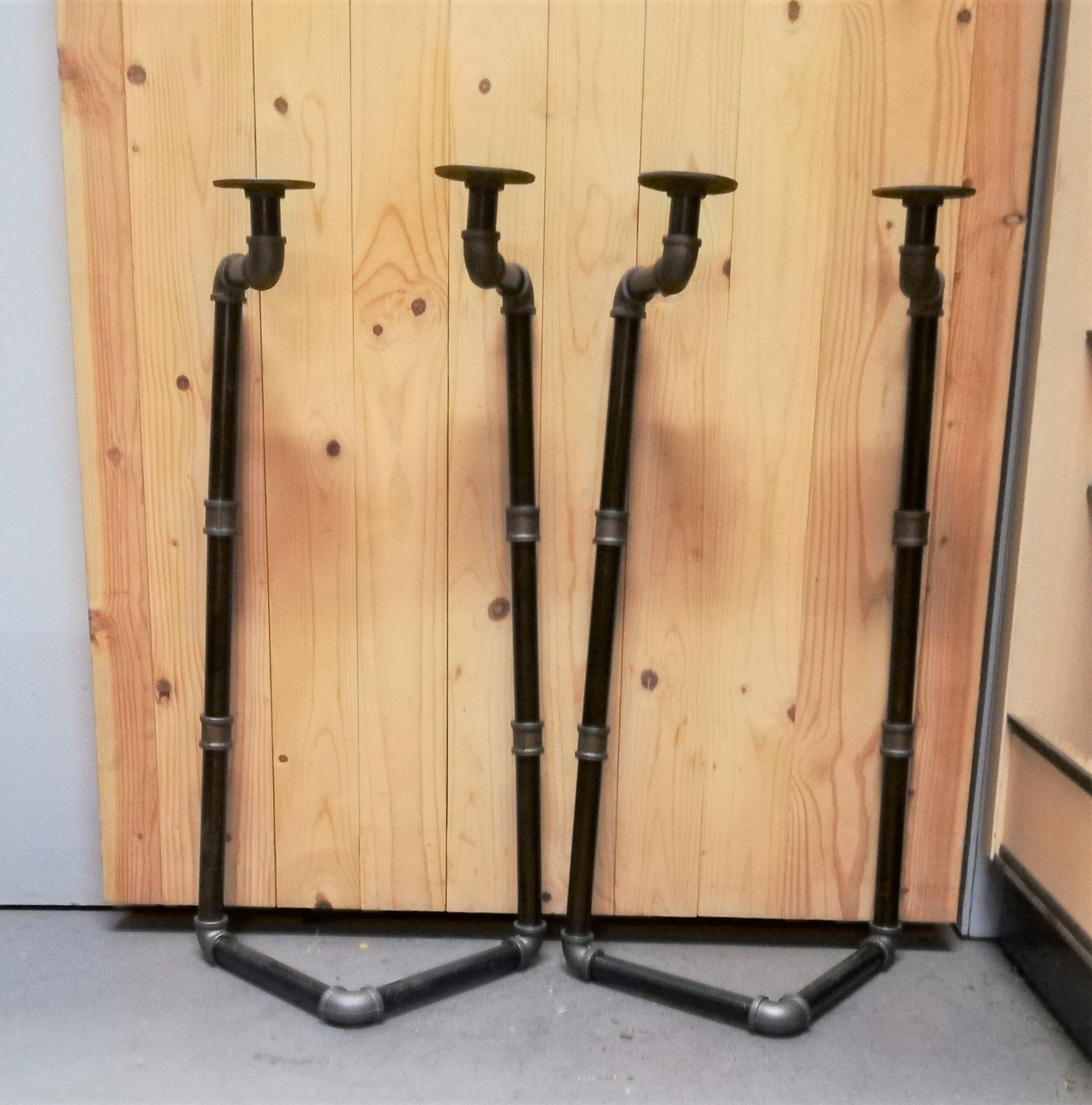 Black Pipe Legs Pipe Table Base Metal Table Legs Industrial - Etsy