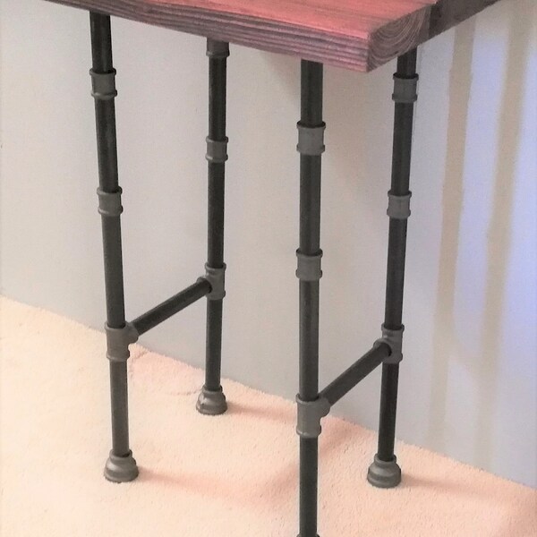 Pipe Leg Table - Etsy