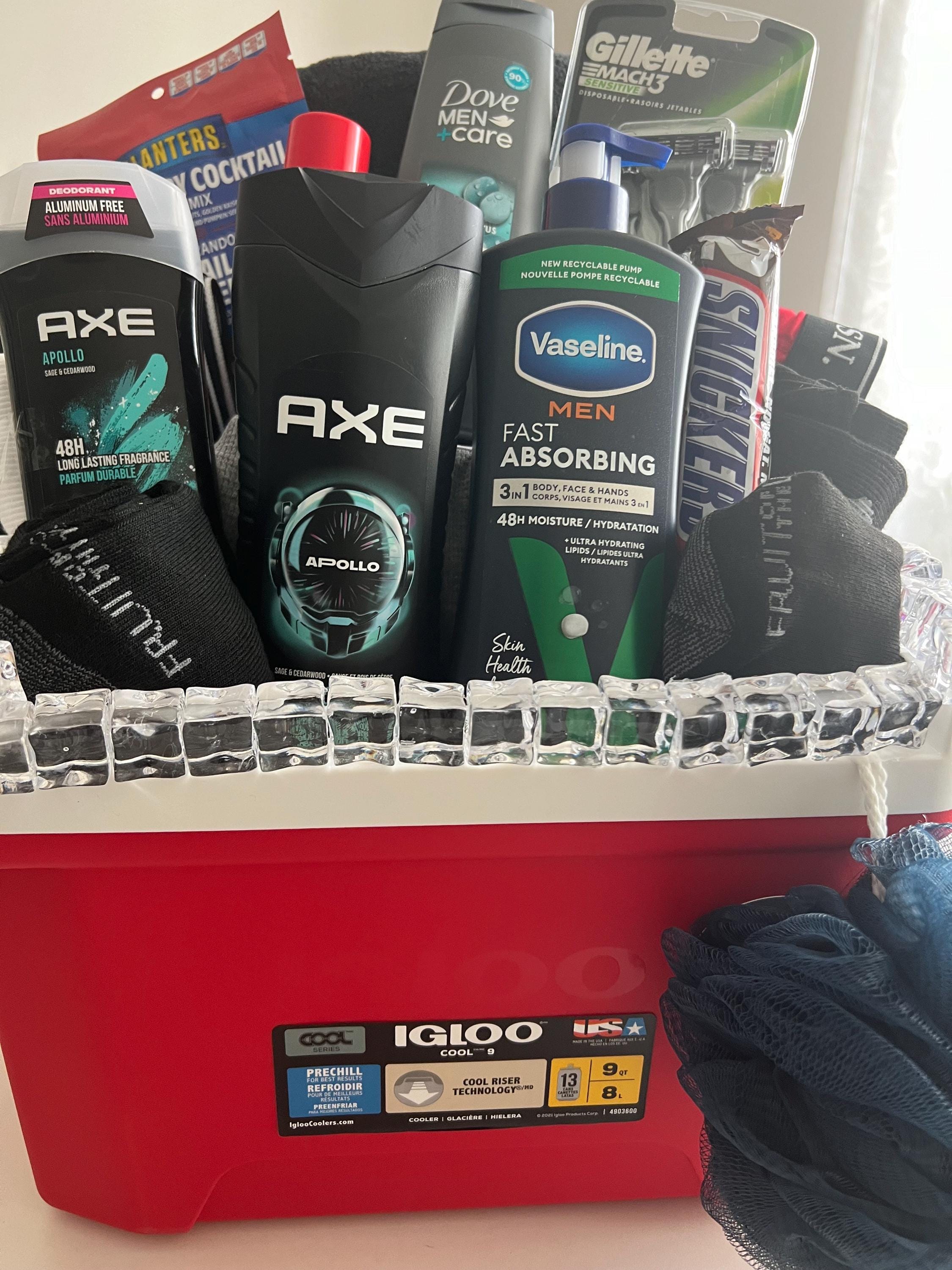 Igloo Cooler Gift Basket, Fathers Day Gift, Birthday Gift for Men ...