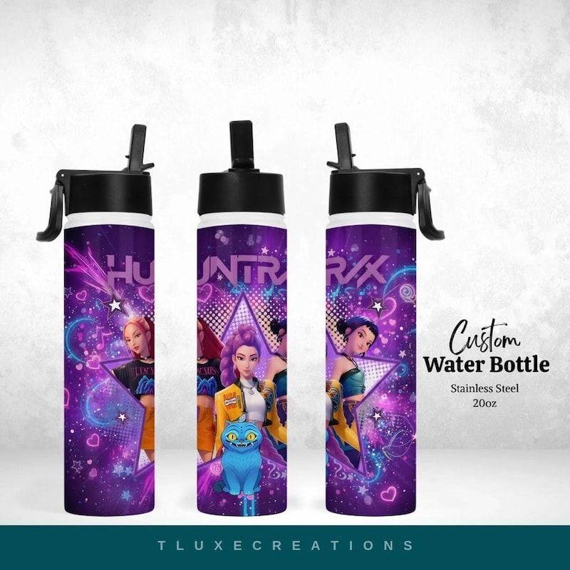 Kpop Demon Hunters Water Cup - Etsy Canada