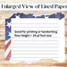 American Flag PRINTABLE Stationery Writing Paper Stationary Letter ...