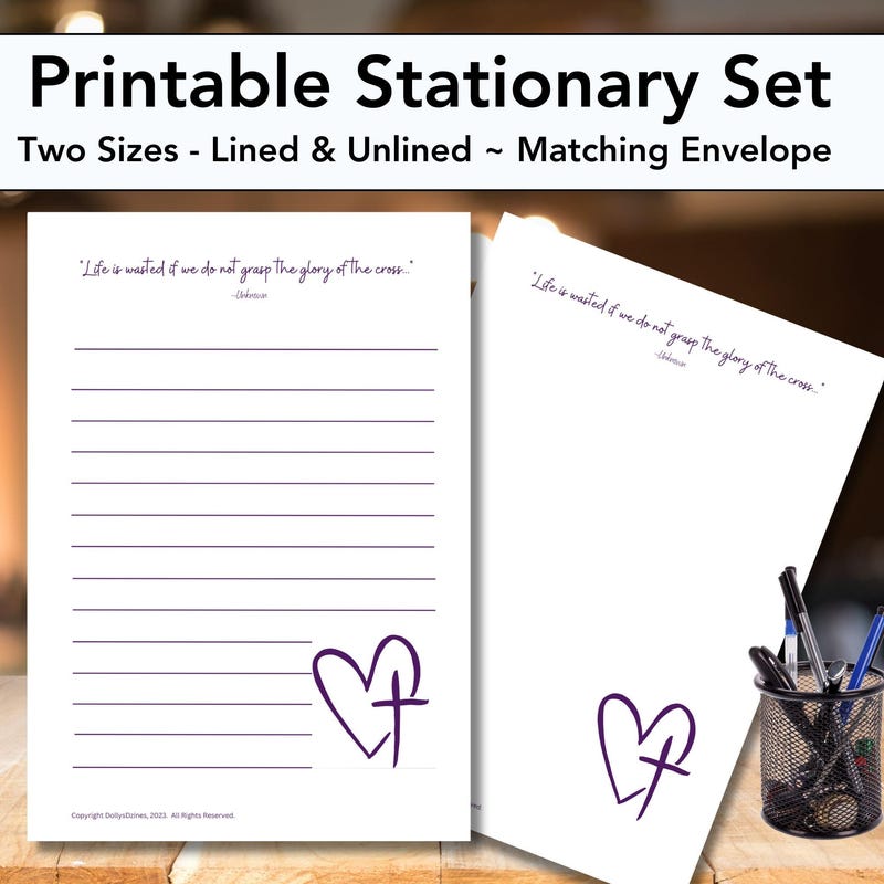 Mens Stationary Printable - Etsy UK