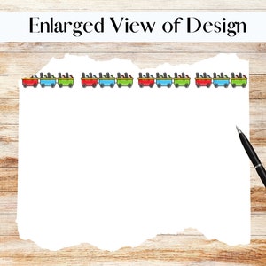 Rollercoaster PRINTABLE Stationary Set With Envelope Printable ...