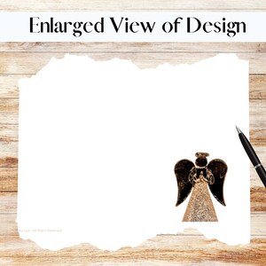 Angels PRINTABLE Stationery Writing Paper Stationary Letter Writing ...