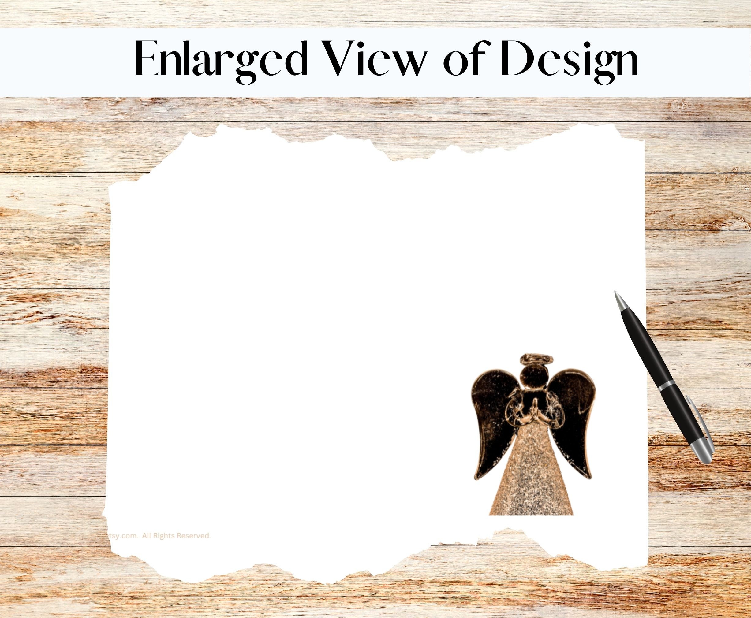 Angels PRINTABLE Stationery Writing Paper Stationary Letter Writing ...