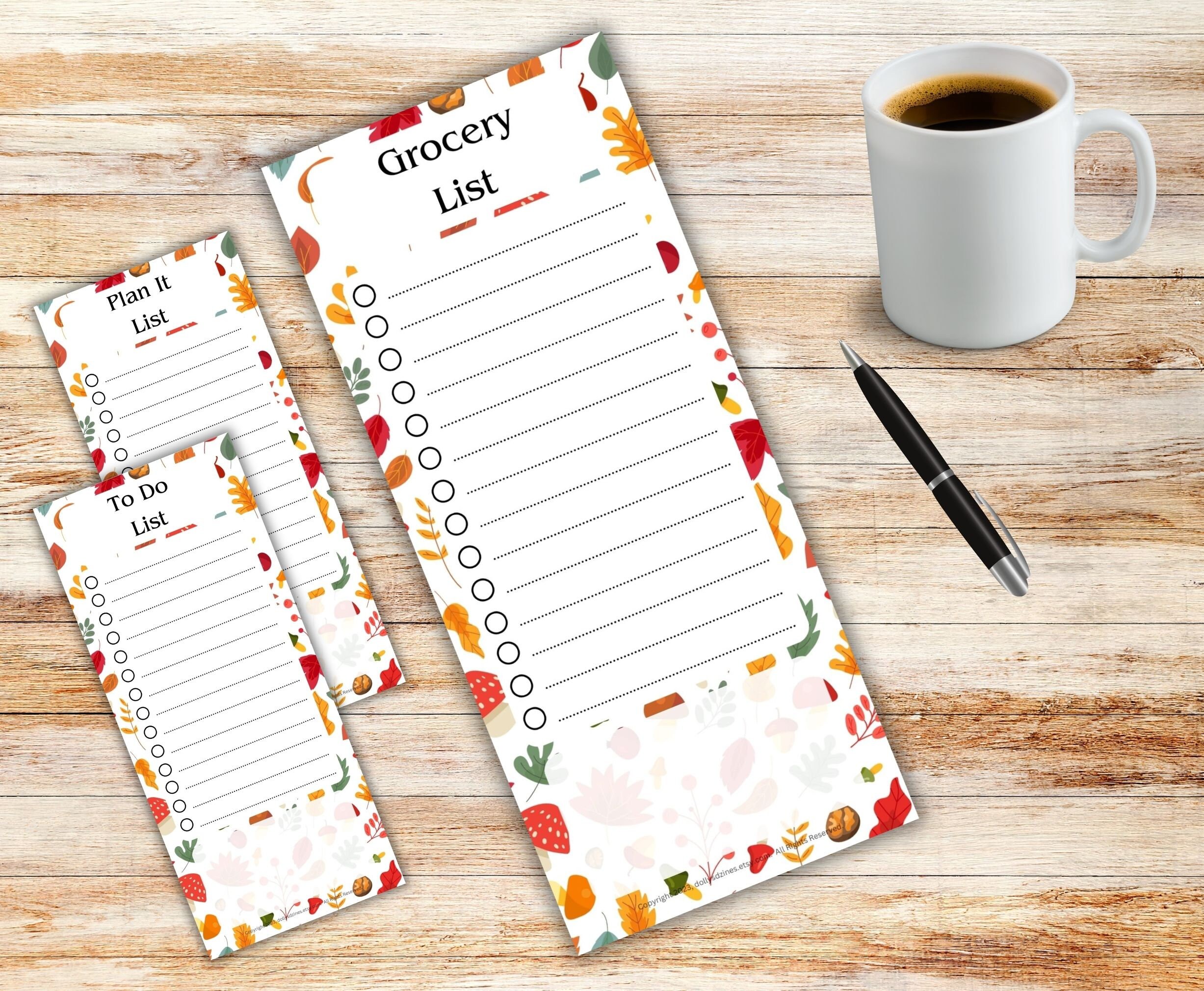 Fall Grocery List, Shopping List, Food Shopping List, to Do List ...