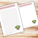 Baseball Printable Stationary Set With Envelope, Writing Paper, US ...