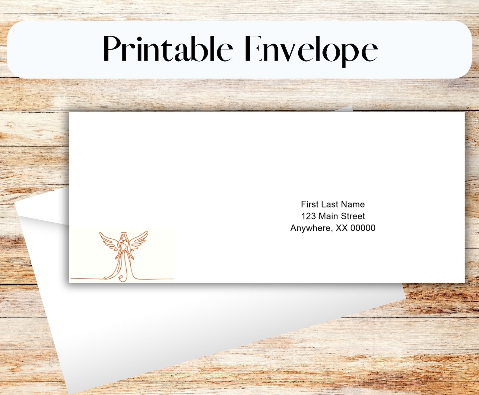 Angels PRINTABLE Stationery Writing Paper Stationary Letter Writing ...