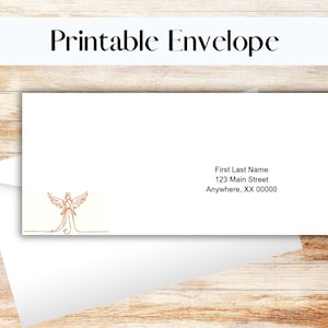 Angels PRINTABLE Stationery Writing Paper Stationary Letter Writing ...