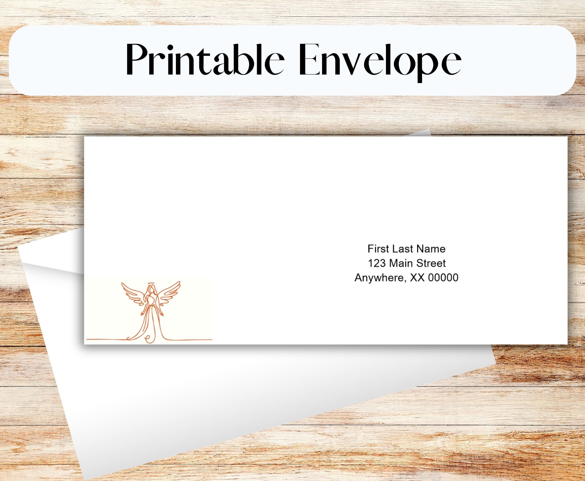 Angels PRINTABLE Stationery Writing Paper Stationary Letter Writing ...