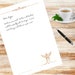 Angels PRINTABLE Stationery Writing Paper Stationary Letter Writing ...