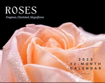 2023 Rose Calendar - Etsy
