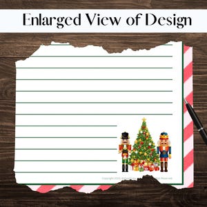 Nutcracker Stationary, Nutcracker Printable, Nutcracker Stationery ...