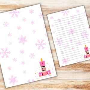 Nutcracker Stationary, Nutcracker Printable Stationery, Nutcracker ...