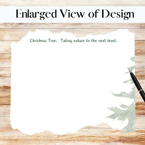 Christmas Tree Stationary, Christmas Tree Stationery, Christmas ...