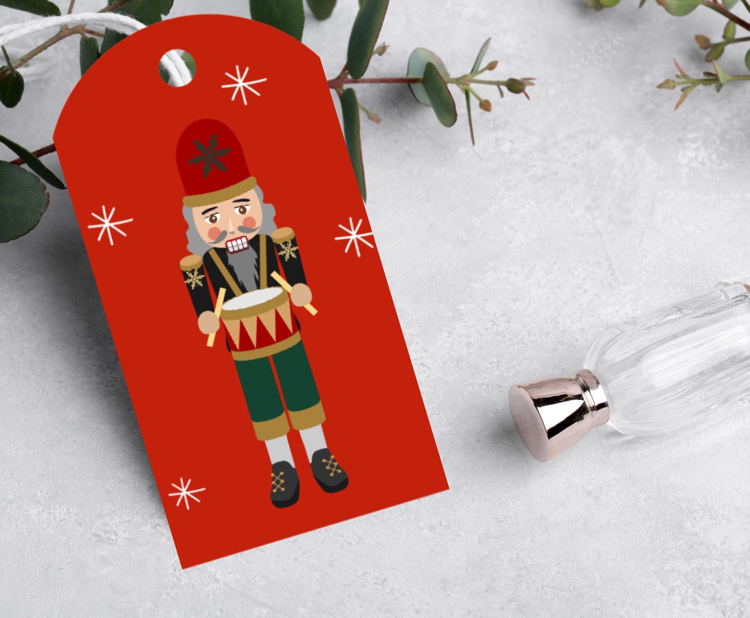 Nutcracker Gift Tags, Gift Tags Printable, Christmas Gift Tags ...