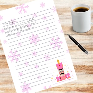 Nutcracker Stationary, Nutcracker Printable Stationery, Nutcracker ...