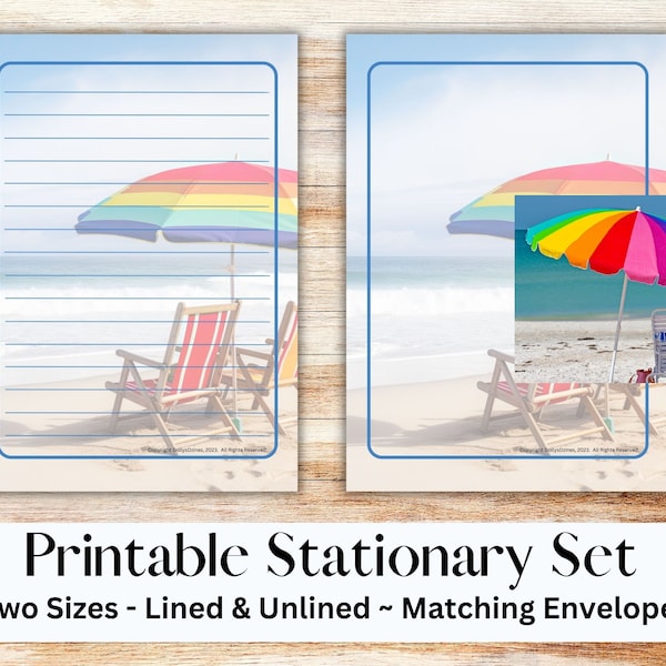 Beach Writing - Etsy