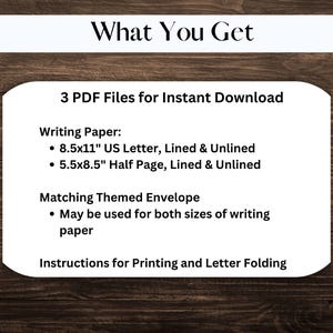 Ladybug Printable Stationary Set With Envelope Printable Stationary ...