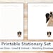 Angels PRINTABLE Stationery Writing Paper Stationary Letter Writing ...