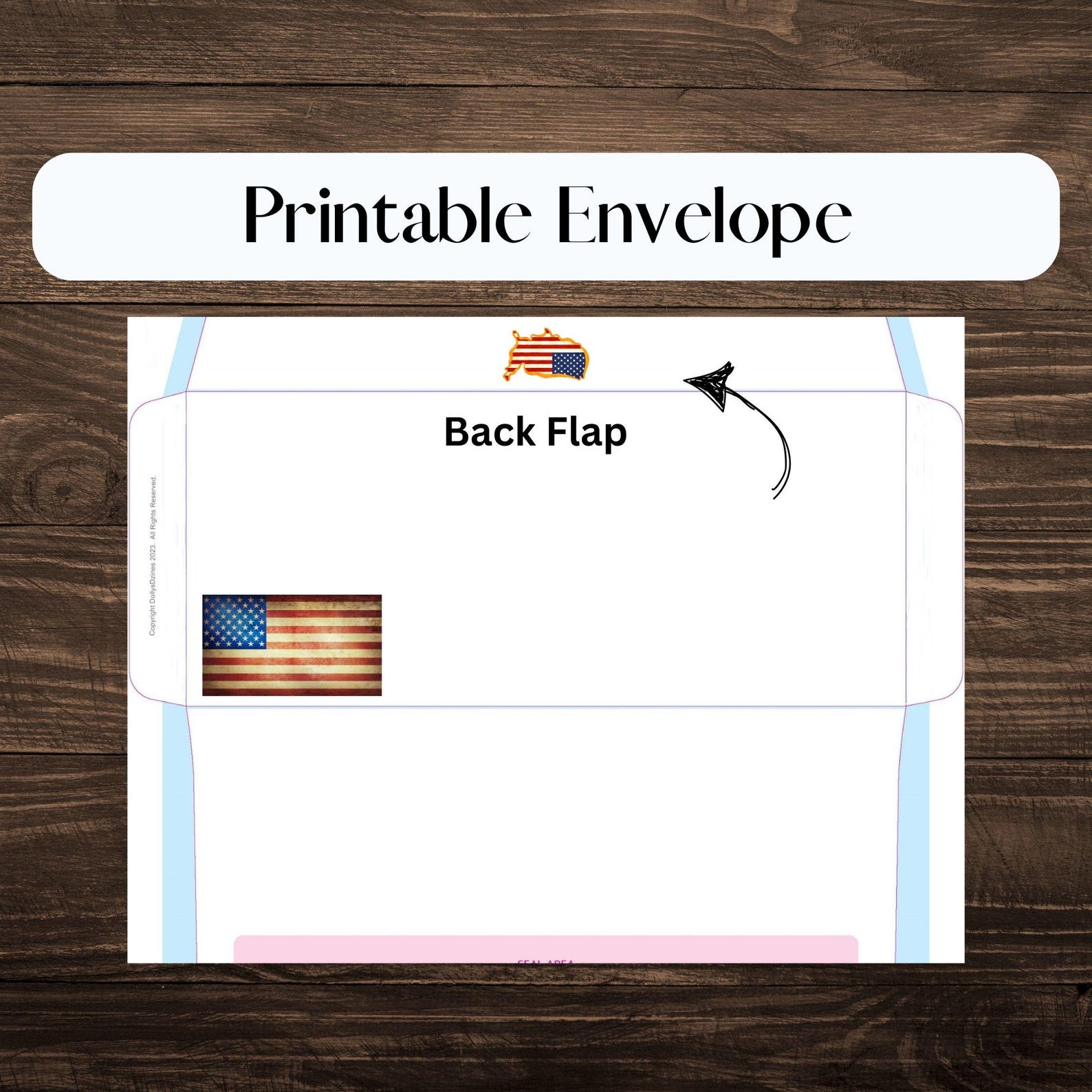 Patriotic PRINTABLE Stationery Writing Paper Stationary Lined Unlined ...