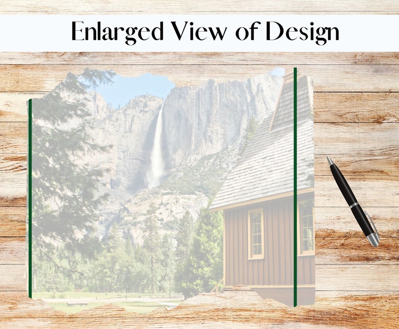 Yosemite Printable Stationery Set W Envelope, Writing Paper, US Letter ...