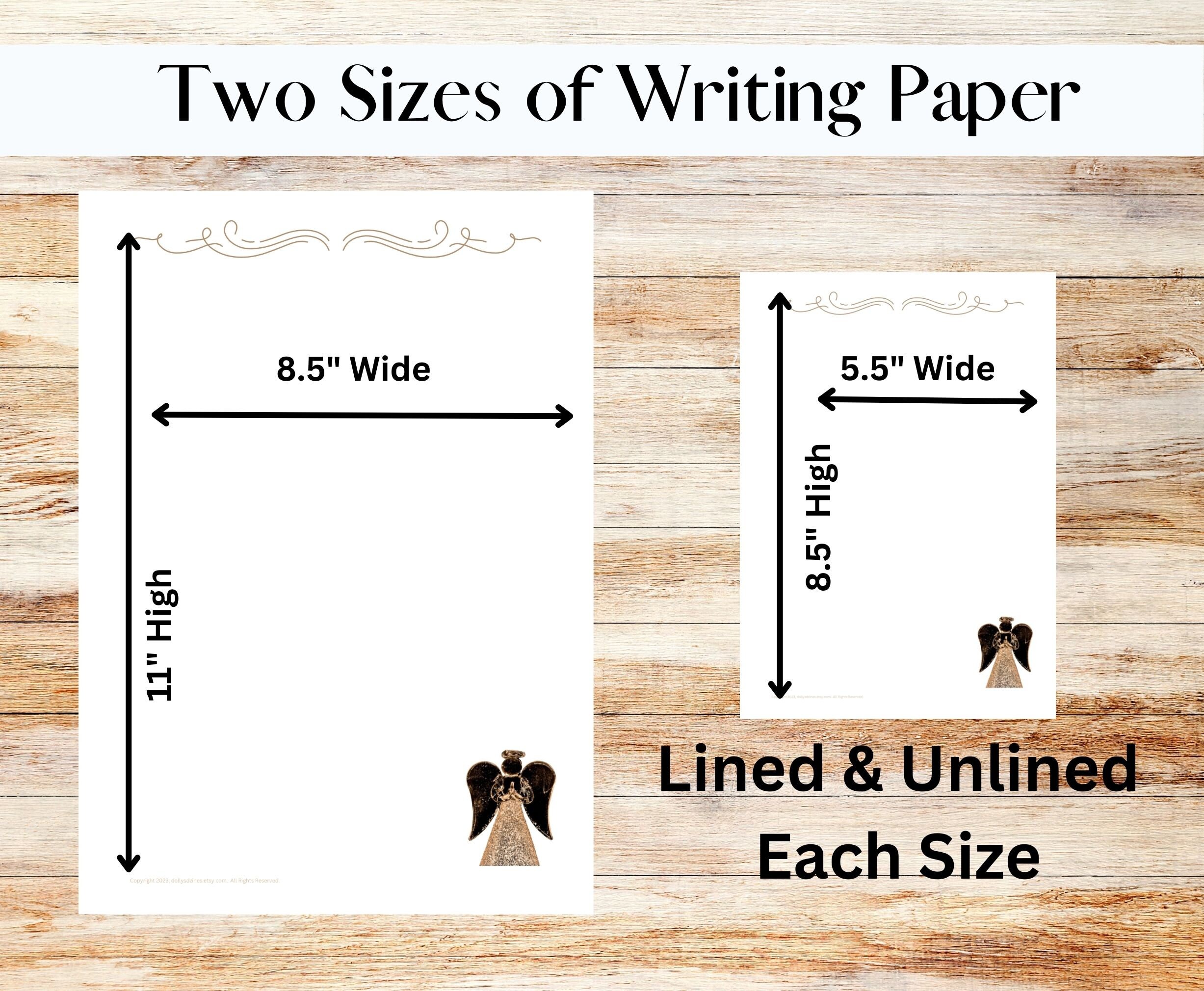 Angels PRINTABLE Stationery Writing Paper Stationary Letter Writing ...