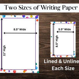 Bubbles PRINTABLE Stationery Writing Paper Stationary Letter Writing ...