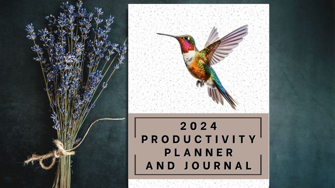2024 Planner 2024 Calendar 2024 Hummingbird Planner 2024 Calendar ...